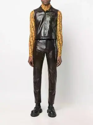 COURREGES Vinyl Trousers