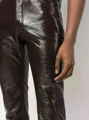 COURREGES Vinyl Trousers