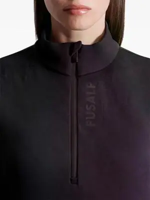 Fusalp Orion Half Zip Long Sleeve Top - Black