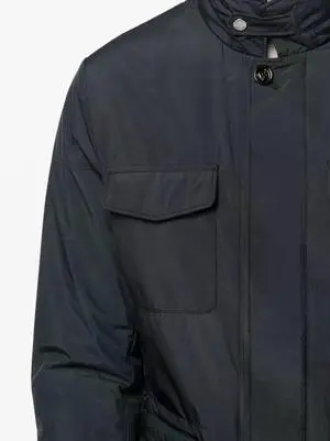 MOORER Button-fastening Long-sleeve Jacket
