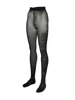 Philipp Plein Gem-embellished Tights