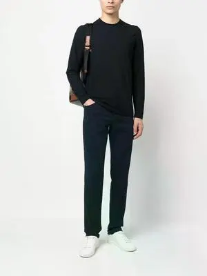 ZANONE Long-sleeved Cotton Sweatshirt