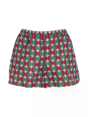 La DoubleJ Geometric-print Pajama Set