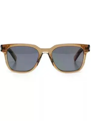 Saint Laurent Square-frame Sunglasses - Brown