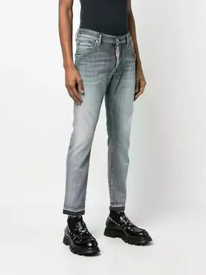 Dsquared2 Slim-fit Cropped Jeans