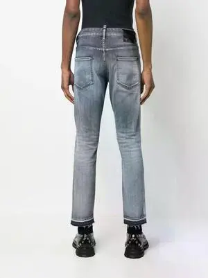 Dsquared2 Slim-fit Cropped Jeans