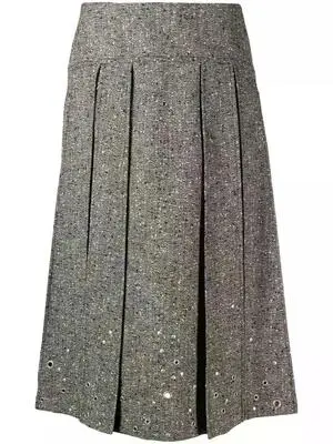 DURAZZI MILANO Pleated Mid-length Skirt