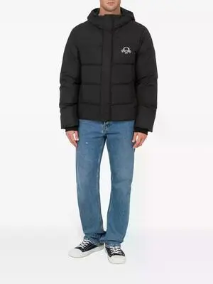 Moschino Logo-embroidered Padded Jacket