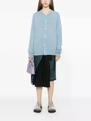 Play Comme Des Garcon Wool Cardigan