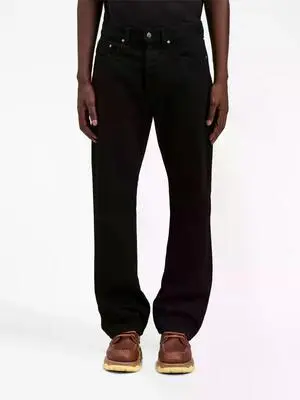 Palm Angels Logo-embroidered Denim Jeans