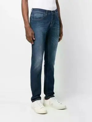 DONDUP Mid-rise Straight-leg Jeans