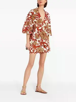 La DoubleJ Balloon-sleeved Cotton Tunic