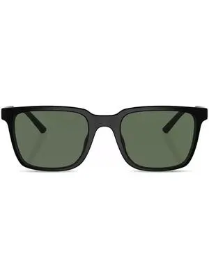 Oliver Spencer Square-frame Sunglasses - Black