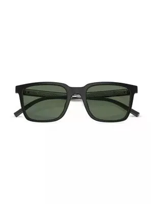 Oliver Spencer Square-frame Sunglasses - Black