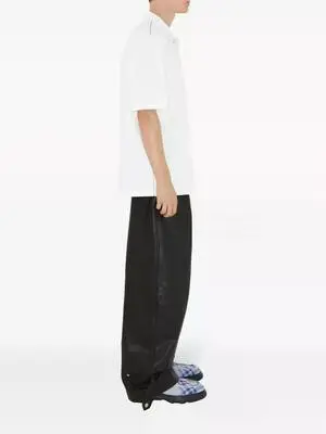 Burberry Equestrian Knight-embroidered Cotton Polo Shirt
