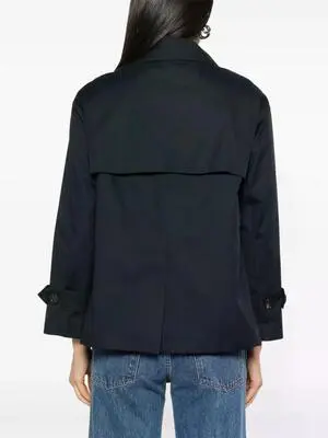Max Mara Zeno Pea Coat - Blue