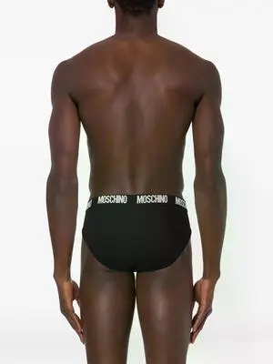 Moschino Logo-waistband Briefs
