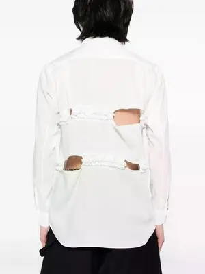Comme Des Garçons Ruffle Detail Shirt
