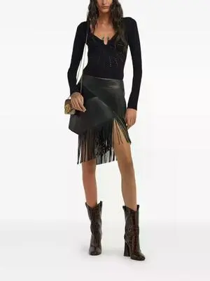 Roberto Cavalli Fang-plaque Jumper