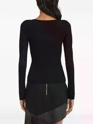 Roberto Cavalli Fang-plaque Jumper