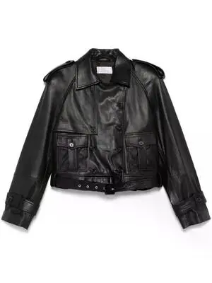 Giuseppe Di Morabito Double-breasted Biker Jacket