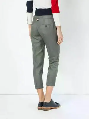 Thom Browne Mid-rise Tailored Trousers - Grey