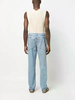 Eckhaus Latta Mid-rise Straight-leg Jeans