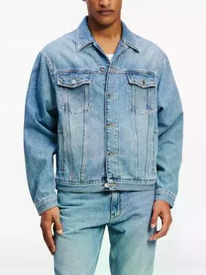 Karl Lagerfeld Logo-print Denim Jacket