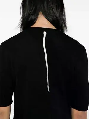 LABEL UNDER CONSTRUCTION Raw Edge T-shirt - Black