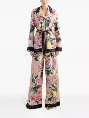 Dolce & Gabbana Floral-print Shirt - Pink