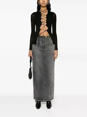 MANURI Jamie Blouse - Black