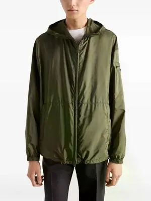 Prada Hooded Lightweight Jacket