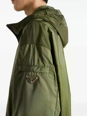 Prada Hooded Lightweight Jacket