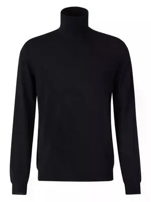 ZANONE Roll-neck Jumper - Black