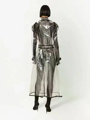 Dolce & Gabbana Contrast-trim Trench Coat
