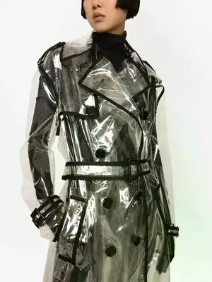 Dolce & Gabbana Contrast-trim Trench Coat