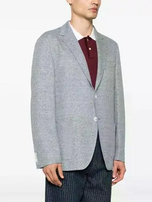 BOSS Patterned Blazer - Blue
