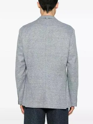 BOSS Patterned Blazer - Blue
