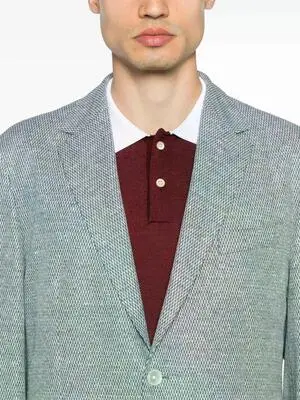 BOSS Patterned Blazer - Blue