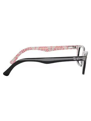 Ray-ban Square-frame Glasses - Black