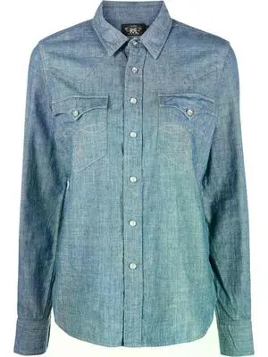 Ralph Lauren Buffalo Denim Western Shirt