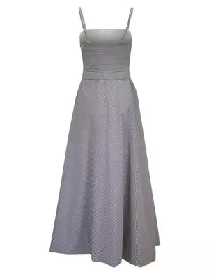Brunello Cucinelli Striped Midi Dress