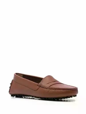 SCAROSSO Ashley Leather Loafers