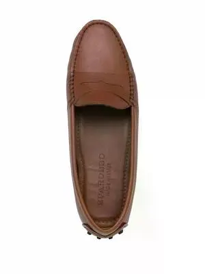 SCAROSSO Ashley Leather Loafers