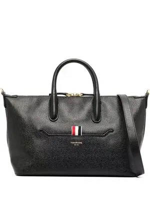 Thom Browne Small Leather Tote Bag