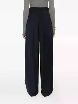 Valentino Garavani High-waisted Tailored Wool Trousers