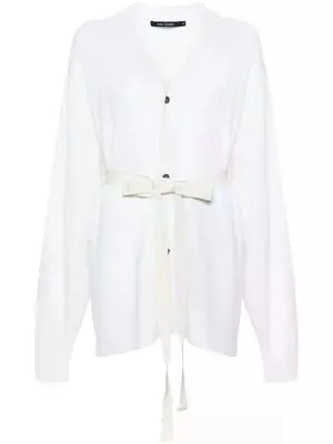Sofie D'hoore Mask Belted Cardigan Coat - Neutrals
