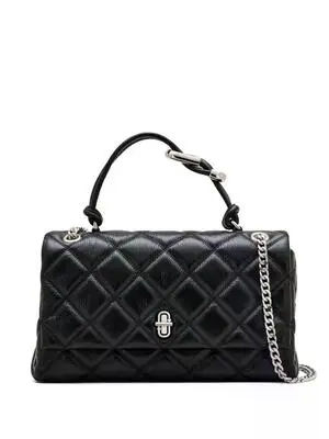 Marc Jacobs Quilted Convertible Shoulder Bag - Black