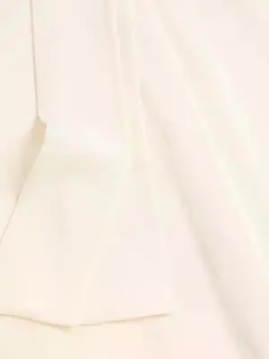 Valentino Garavani Georgette Silk Top - White