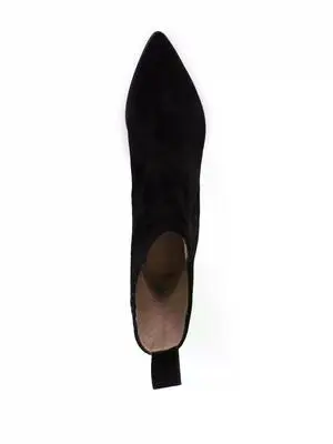 SCAROSSO Olivia Leather Chelsea Boots